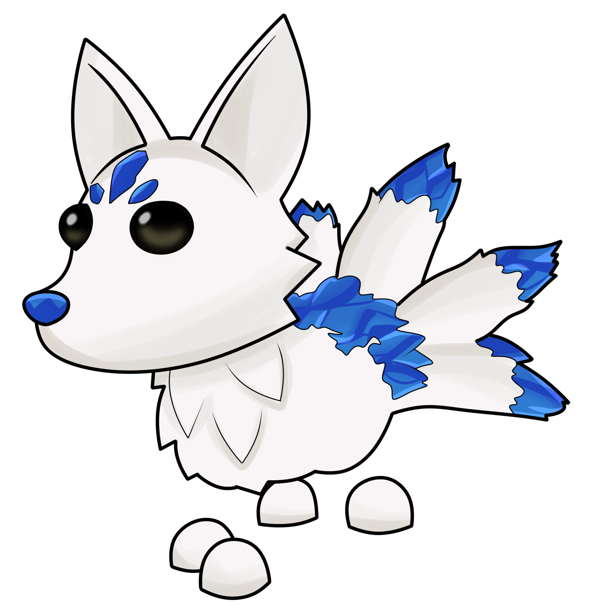 Buy Glacier Kitsune — Adopt Me | NeonPets